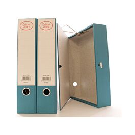Deluxe Laminated Rigid Closed Box File, F/S, Blue in Dubai, Abu Dhabi ...